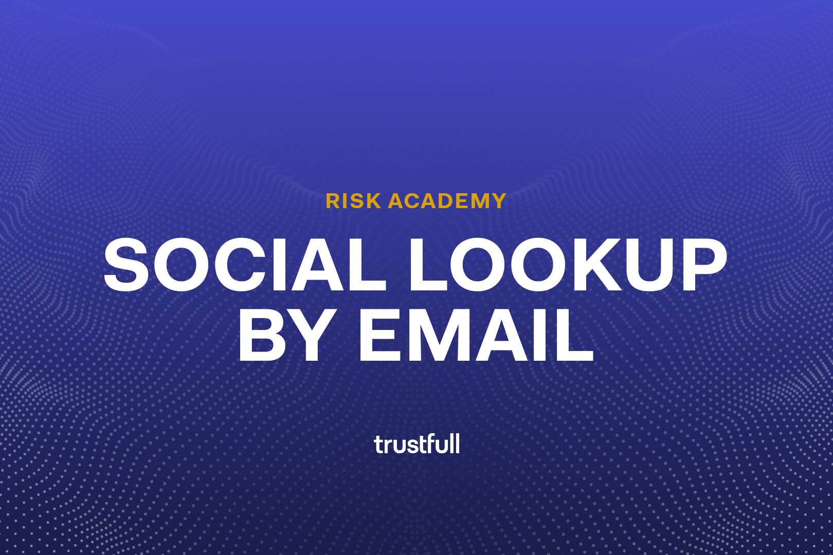 How to Perform a Social Account Search by Email Address